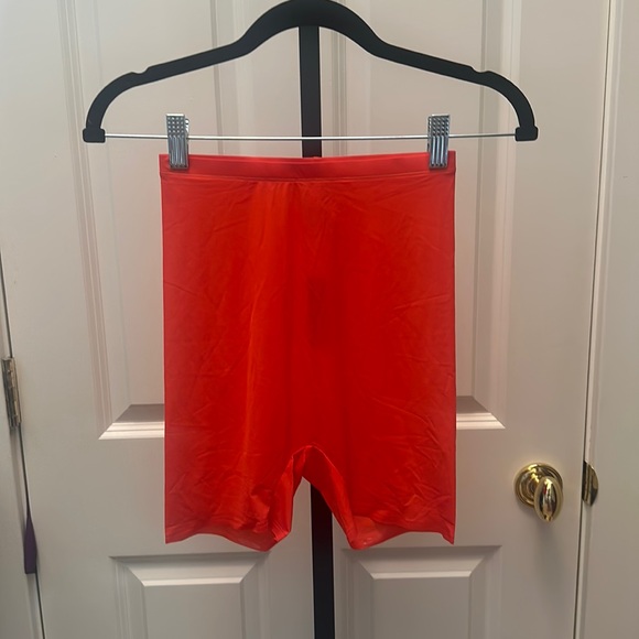 SKIMS | Shorts | Skims Jelly Shear Shorts In Poppy New | Poshmark